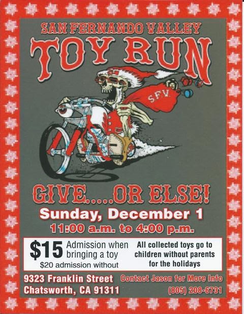Bikers Of America, Know Your Rights!: CA - Hells Angels SFV TOY RUN ...