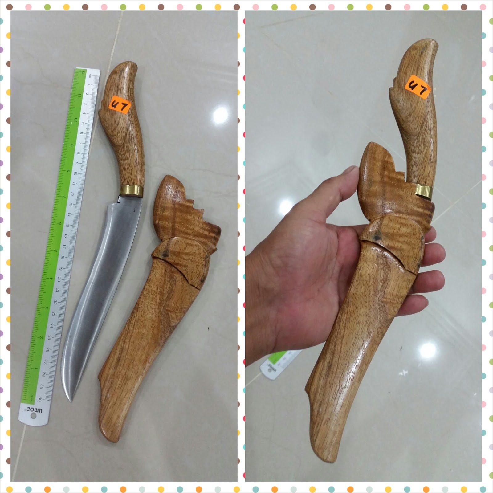 Parang Online: Pisau lapah / potong daging ( U1 - U10) SOLD OUT