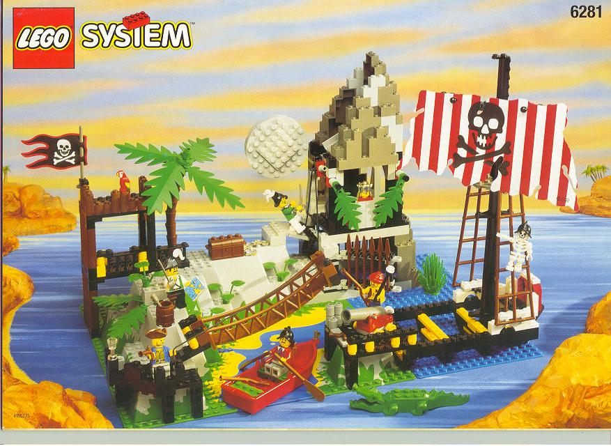 Steve's LEGO Blog: Lego Pirate Wave 4 1996-1997
