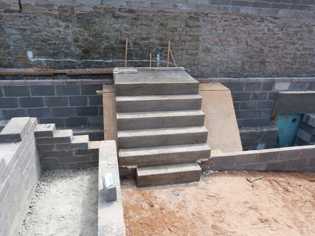 Sawdust In My Socks: Shuttering Steps