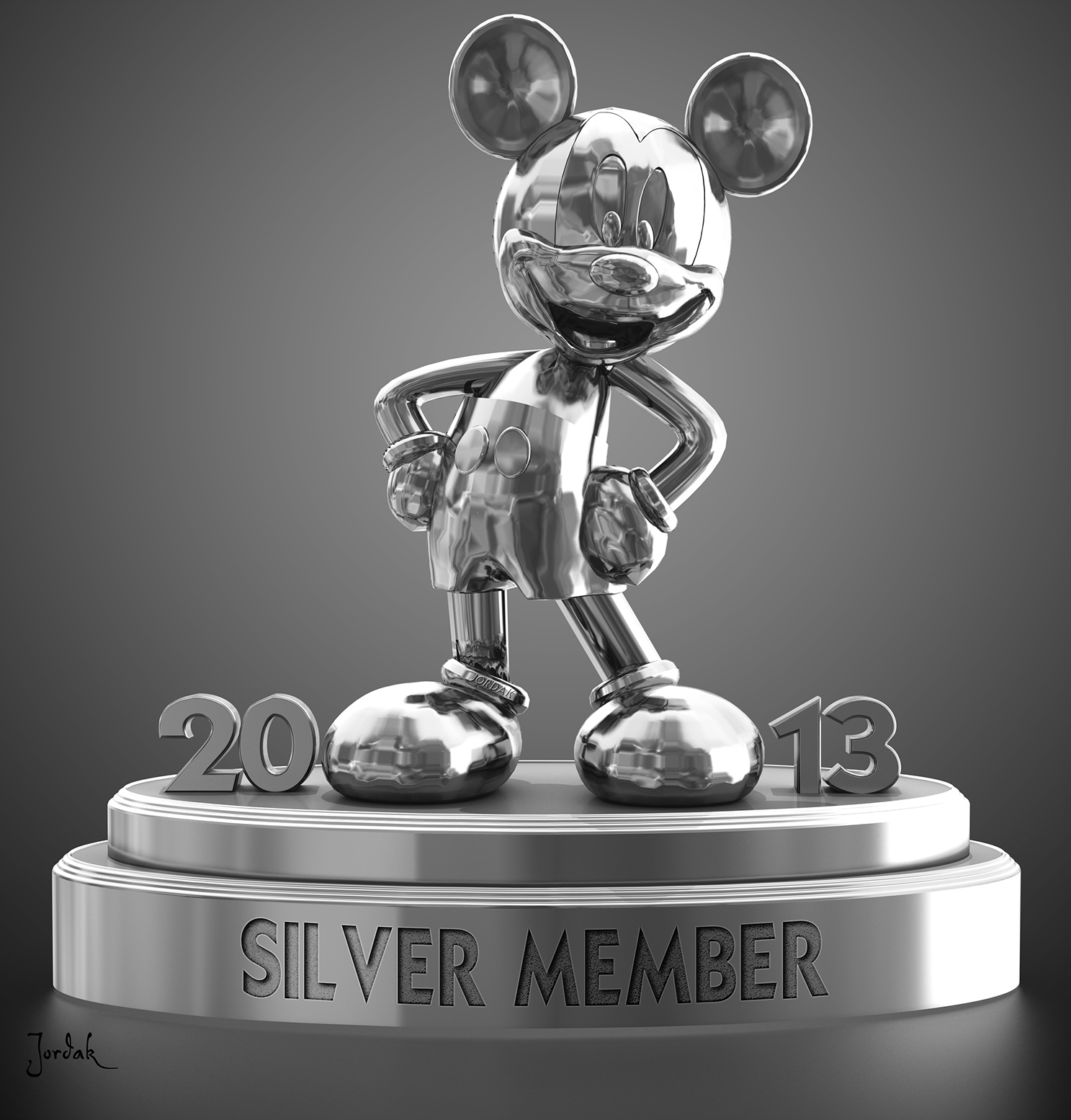 Graphics by Jordak: Mickey Mouse Trophies