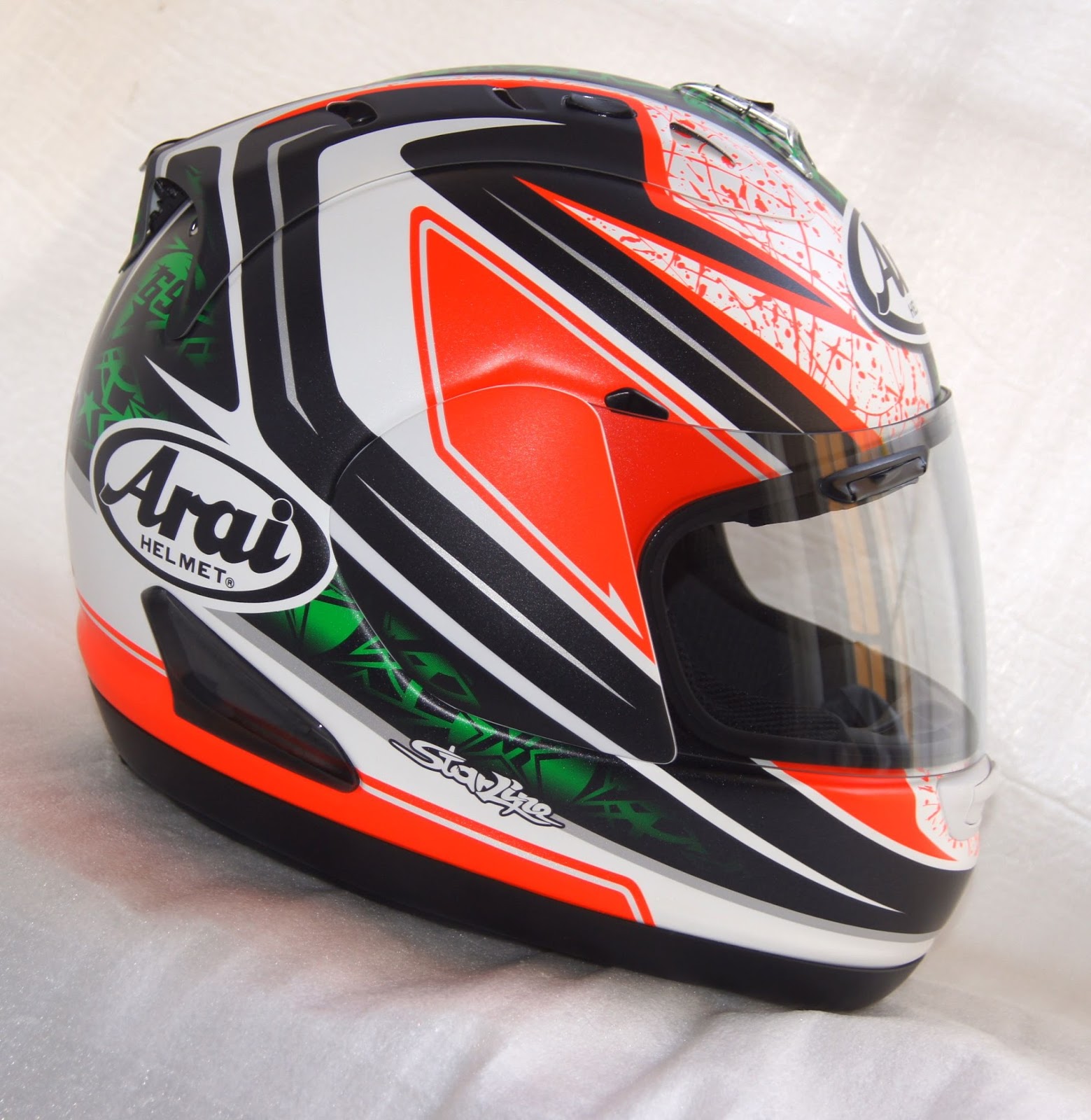 samurai‐bikers: Arai RX-7 RR5 Corsair Nicky Hayden 2012 DUCATI Official ...
