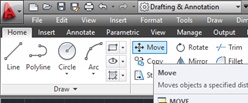 TUTORIAL TOOLBAR MODIFY PADA AUTOCAD (MOVE, COPY, DLL) - Guru Teknik Mesin