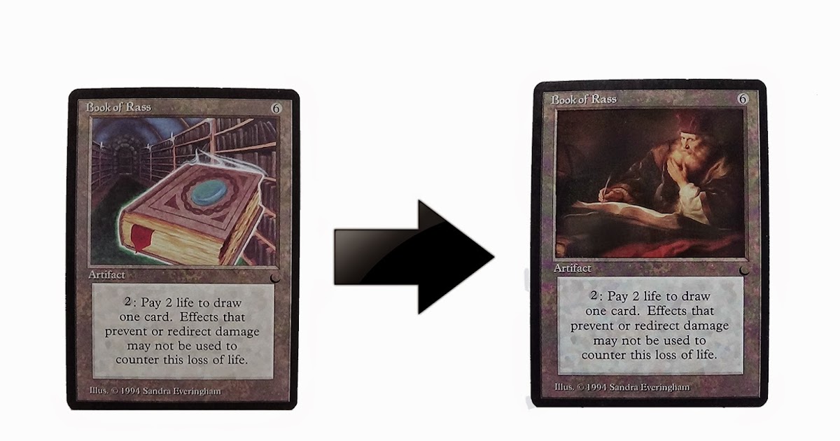 Reve's Magic Card Art: How to do Artwork Replacement
