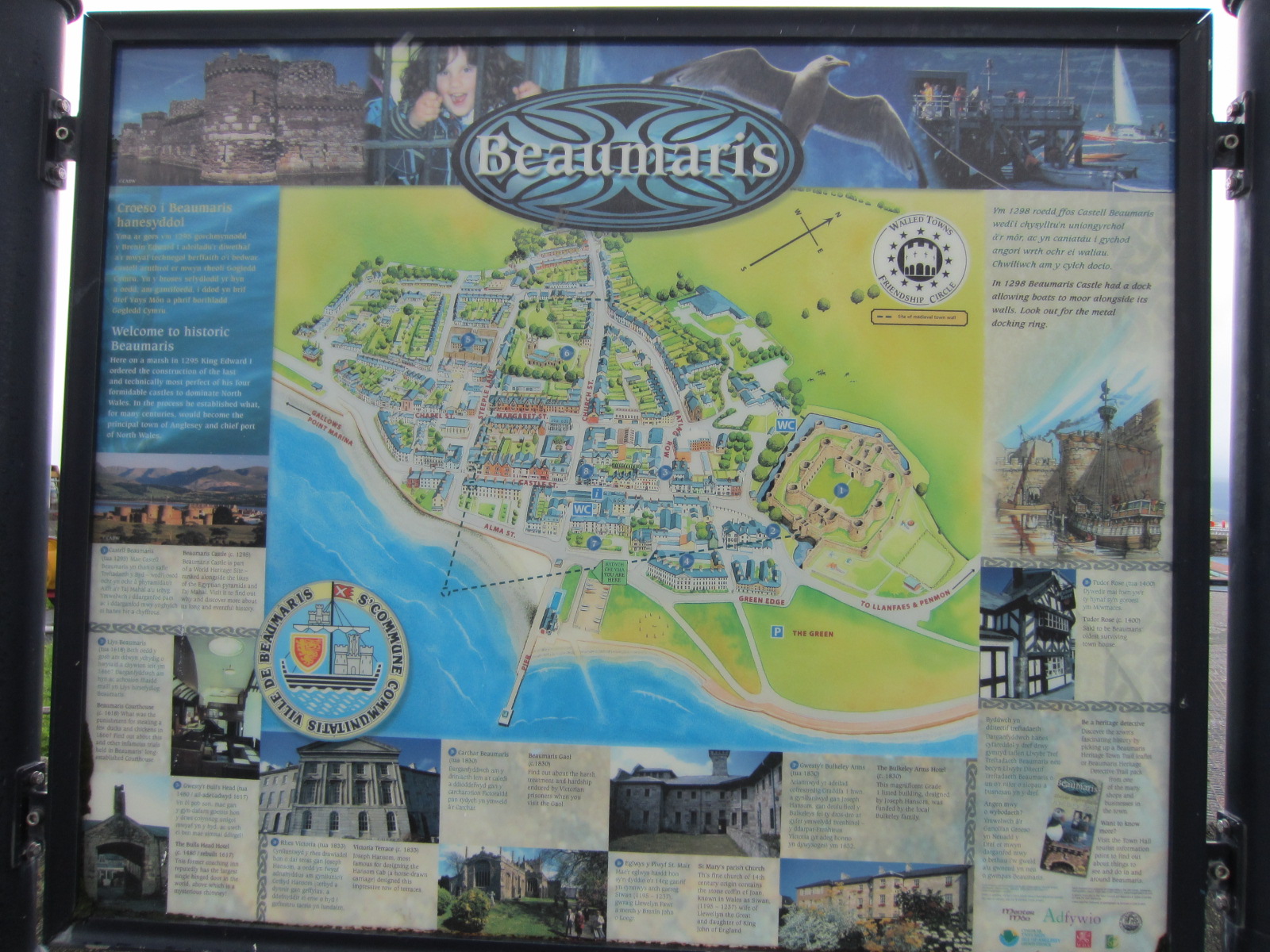 A Mile In Our Shoes: Across The Pond - Anglesey, Beaumaris, North Wales