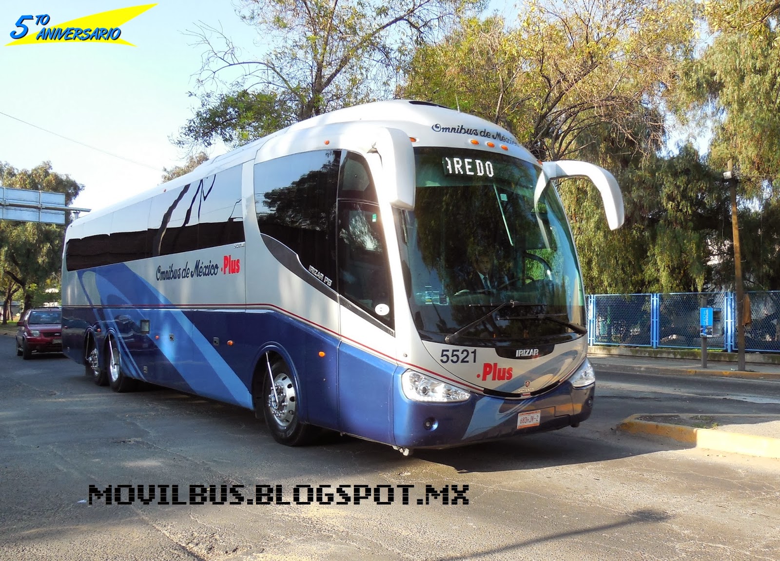 IRIZAR PB CONFORT OMNIBUS DE MEXICO PLUS.