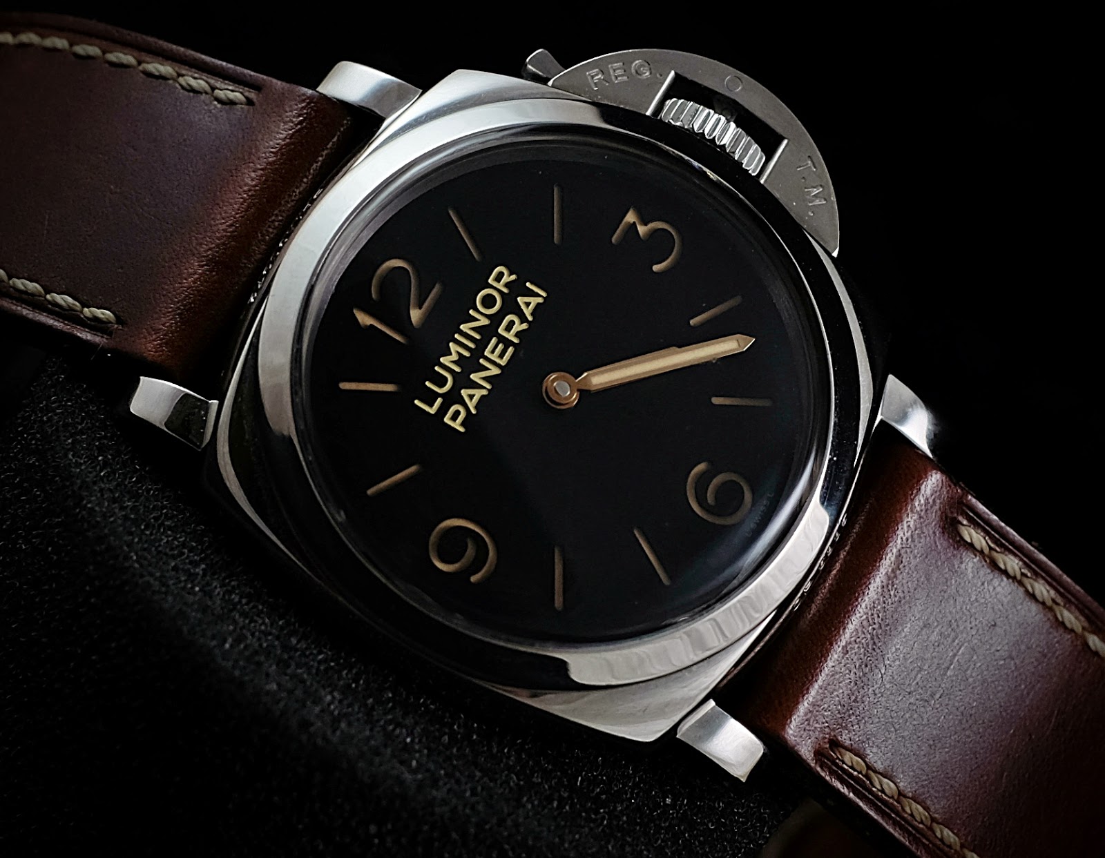 . H o b i J a m . : (SOLD) Panerai Pam372 Luminor Historical 1950 47mm ...