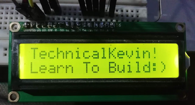Arduino Display - TechKevin