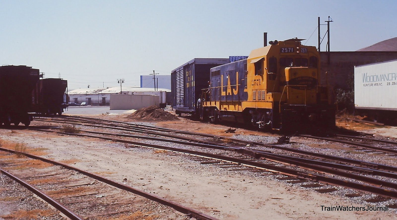 TrainWatchersJournal: Los Angeles Junction Railway - Vernon California 1992