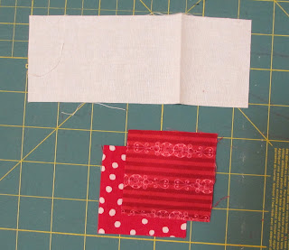 Radiant Honey Quilts: Peppermint Strip Block Tutorial