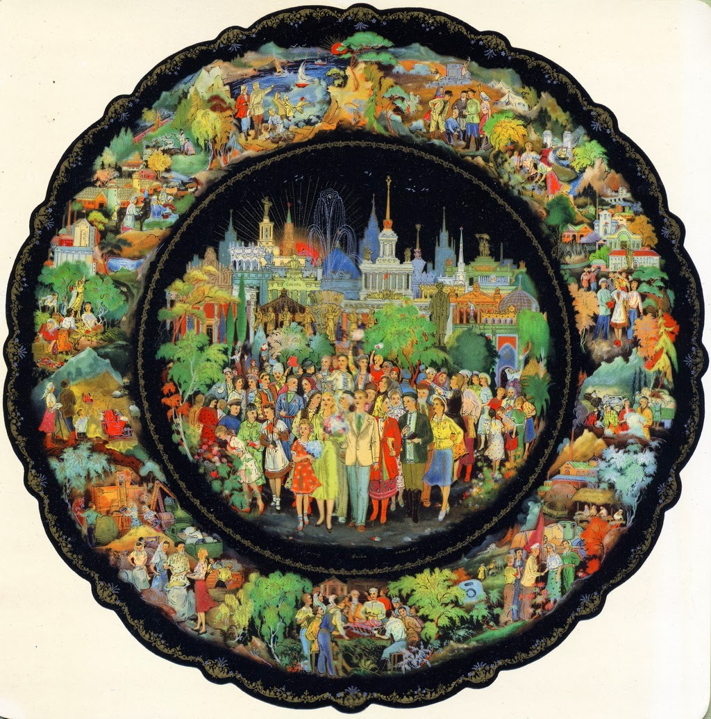 Masters of Craft : Souvenirs from Russia: Palekh lacquered miniatures