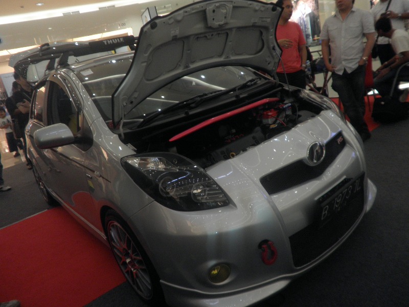 words in the blog: Toyota Yaris Modification Medium Silver 2