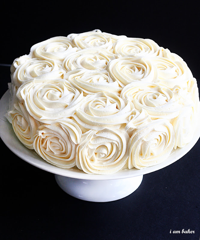 Every Day is an Occasion: Lush with Roses Cake