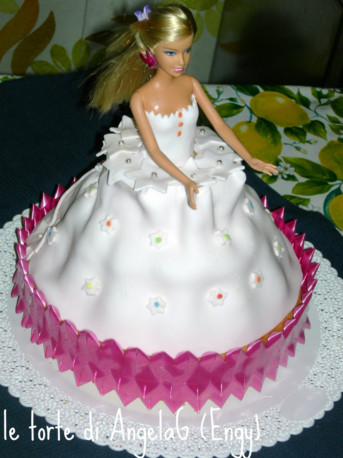 ...torta Barbie... da su Akkiapparicette