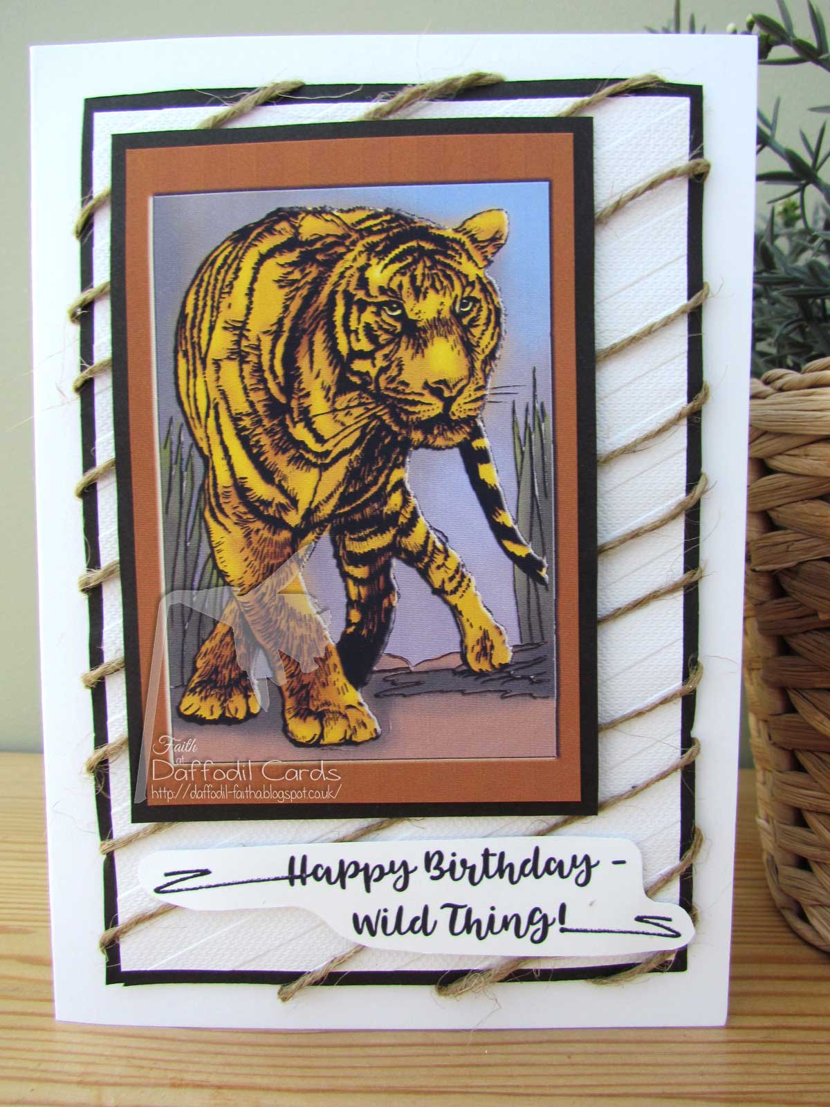 Daffodil Cards: Tiger Tiger
