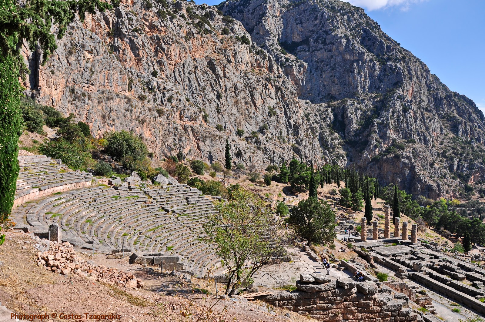 Nature Digital : At Delphi, Greece. Στο ιερό των Δελφών..!