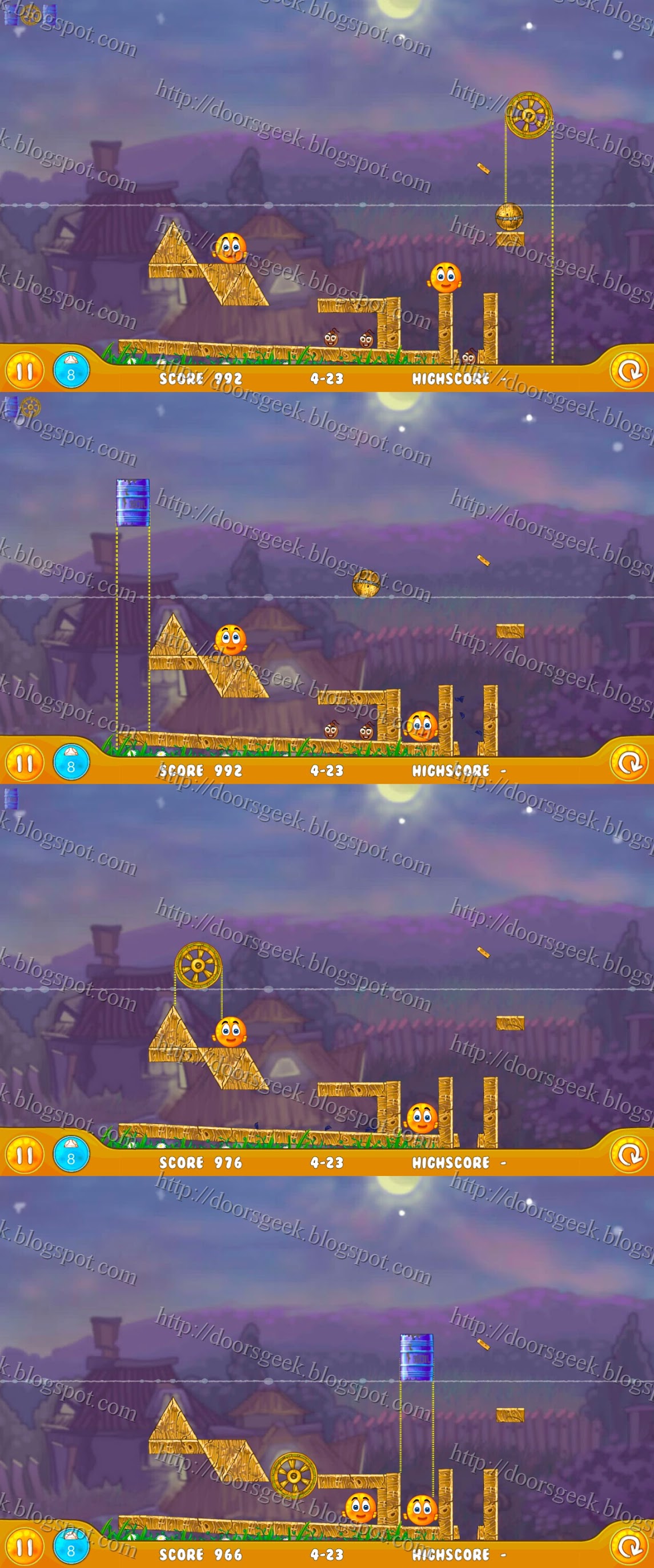 Cover Orange Level 4-23 Solution ~ Doors Geek