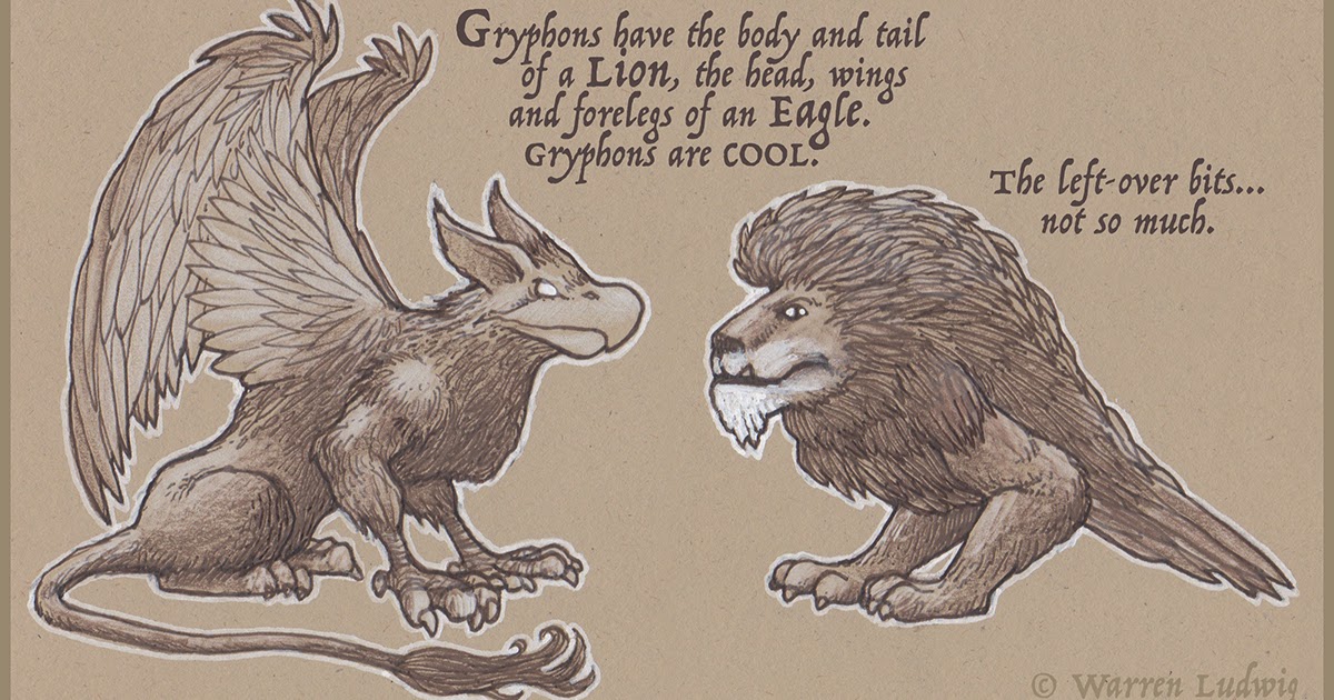 LUDstuff!: SKETCHBOOK: "Gryphon Leftovers"