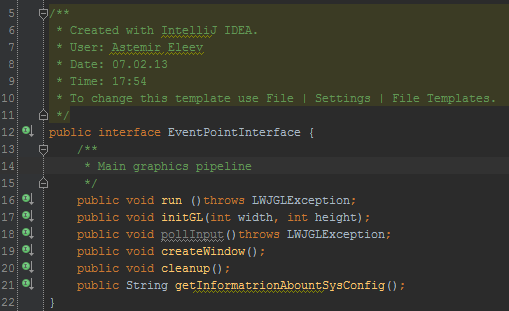 Java + OpenGL API Java + OpenGL API