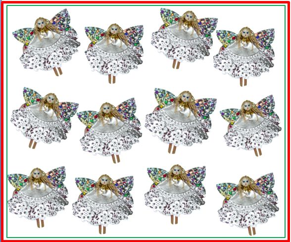 Making Peg Doll Angels