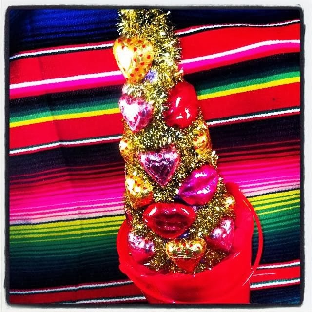 Easy Sweet Valentine Candy Tree Tutorial