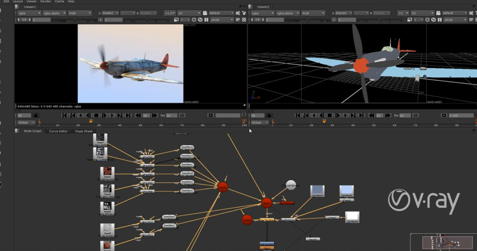 V-Ray for Nuke Sneek peak video | Computer Graphics Daily News