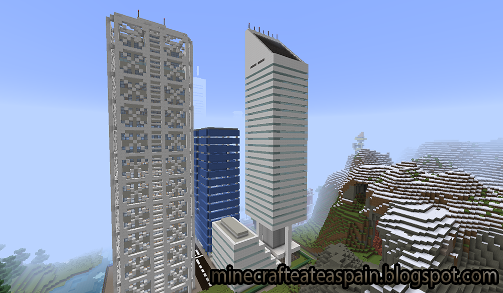 Réplica Minecraft del Citygroup Center Nueva York (EE.UU)