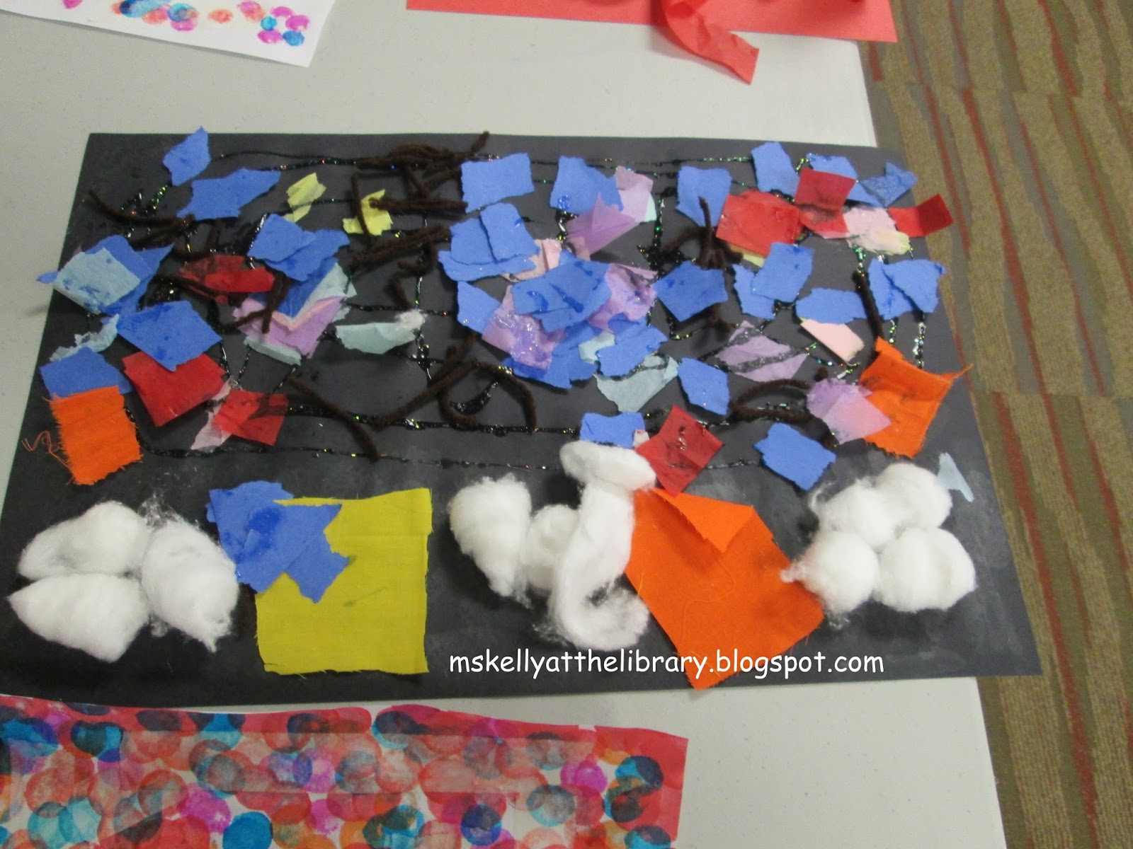Ms. Kelly at the Library: Toddler/Preschool Art Exploration