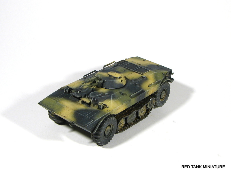 Gulumik Military Models: Object-19 1/72 RED TANK MINIATURE