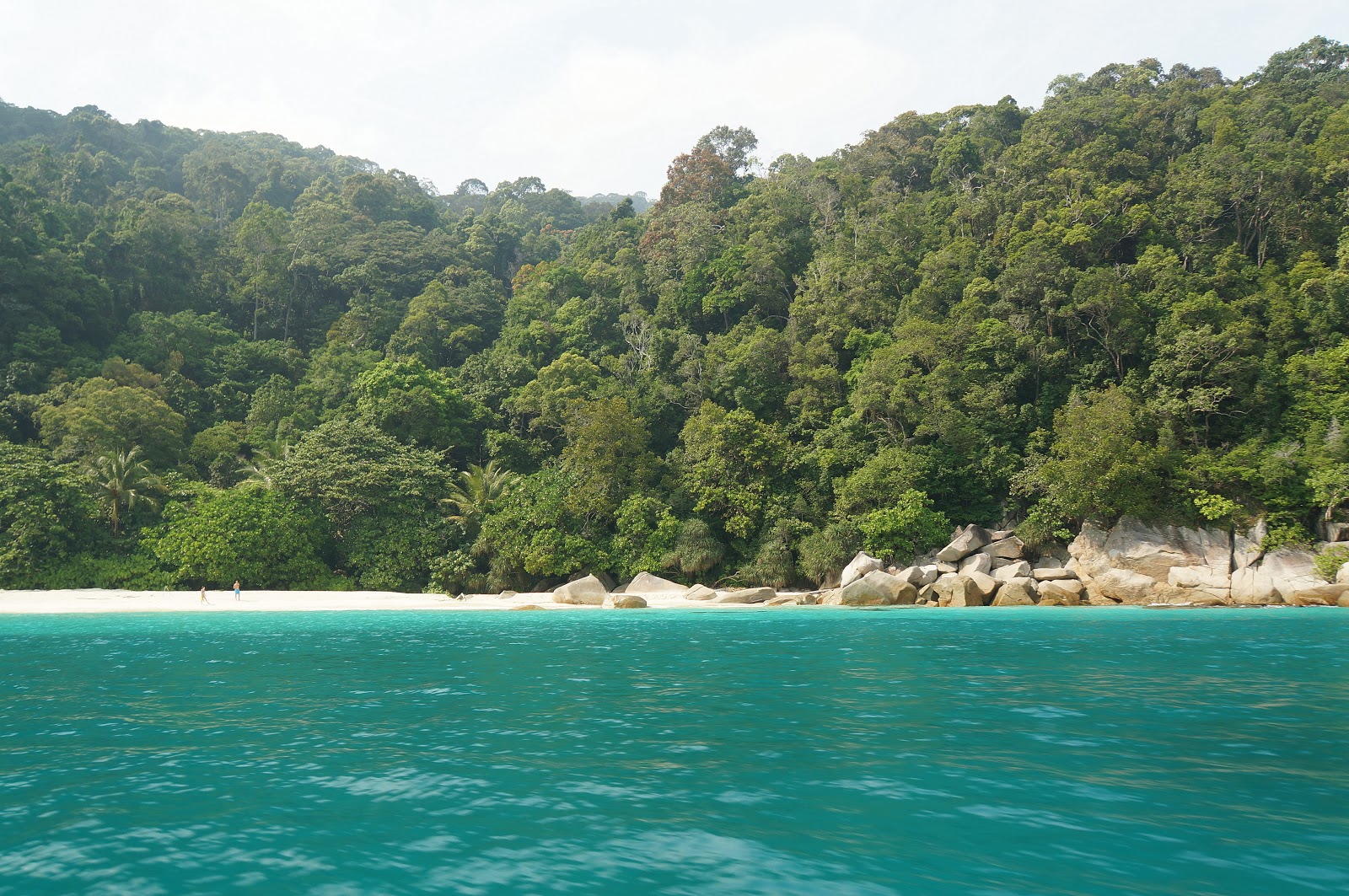 Malaisie - jour 19 : Perhentian Besar - De Turtle beach à Pulau rawa ...