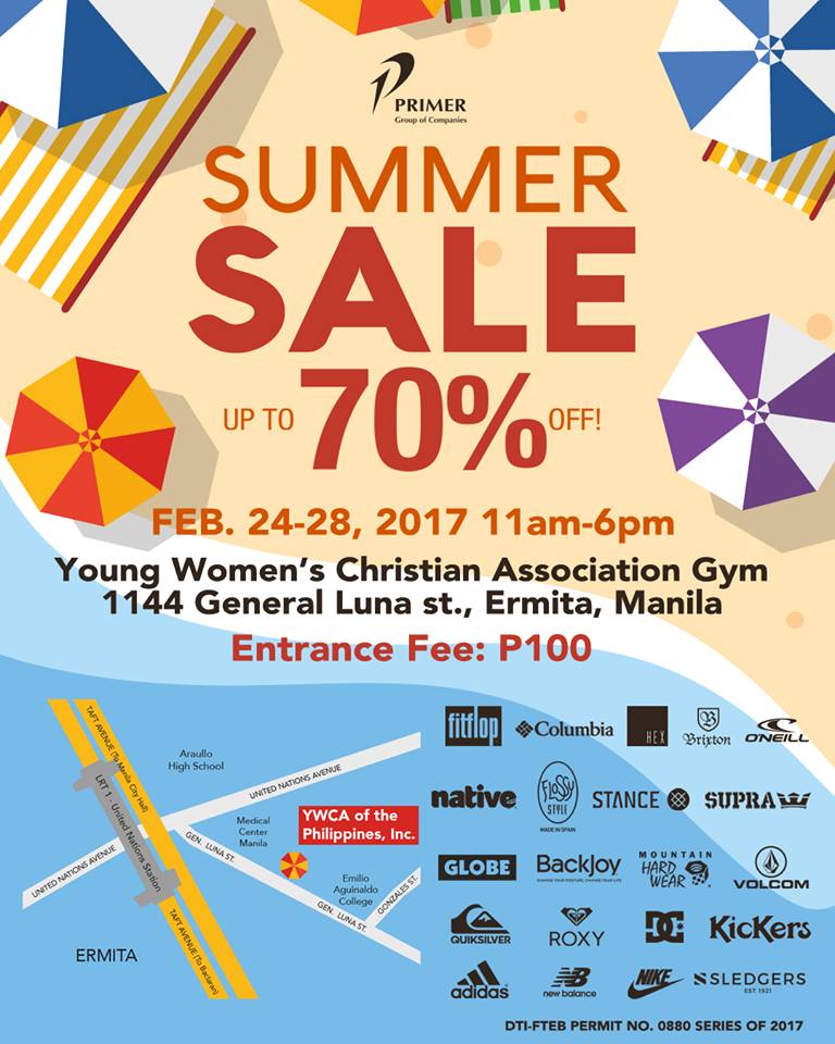 Manila Shopper: Primer Bodega Summer SALE: Feb 2017