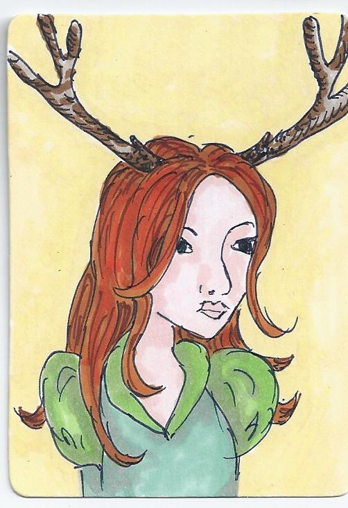 The Crafty Phoenix Lady: Antler People, Round Robins and Owls ...