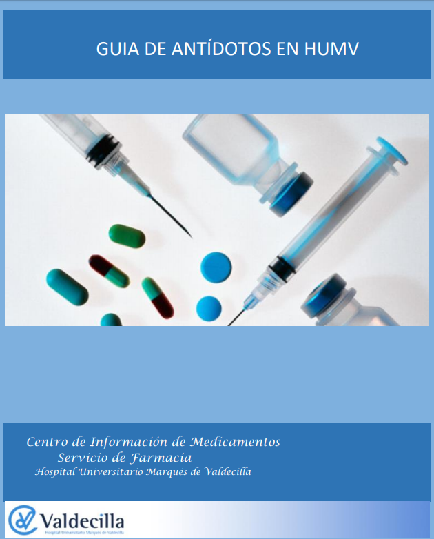 ZONA DE SALUD DE OFRA: HUMV. Guía de antídotos.