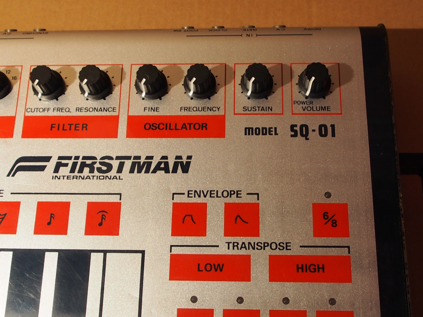 MATRIXSYNTH: FIRSTMAN SQ 01 ANALOG SEQUENCER SYNTH