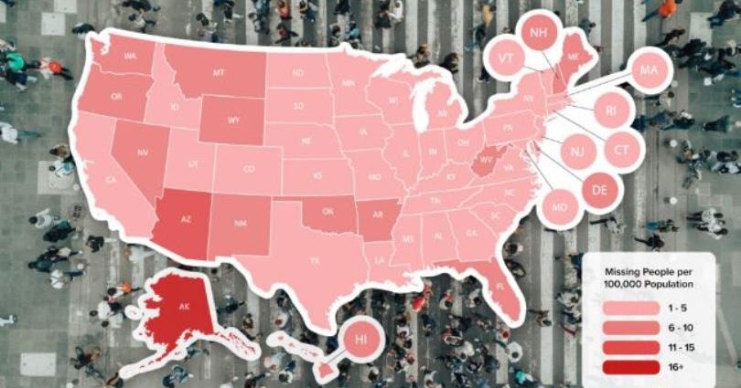 Trinity Mount Ministries: Which States Have the Most Missing Persons?