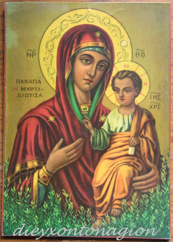 ΔΙ'ΕΥΧΩΝ ΤΩΝ ΑΓΙΩΝ: * ΜΕΣΑ ΣΤΙΣ ΜΥΡΤΙΕΣ