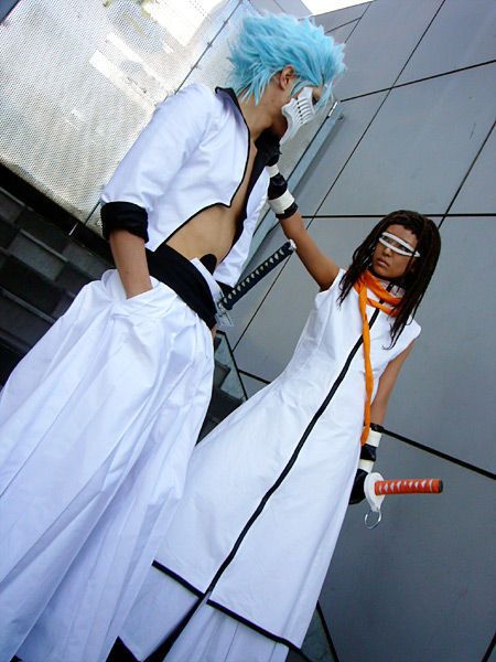 Bleach Cosplay Costumes: Bleach Arrancar Kaname Tousen White and Black ...
