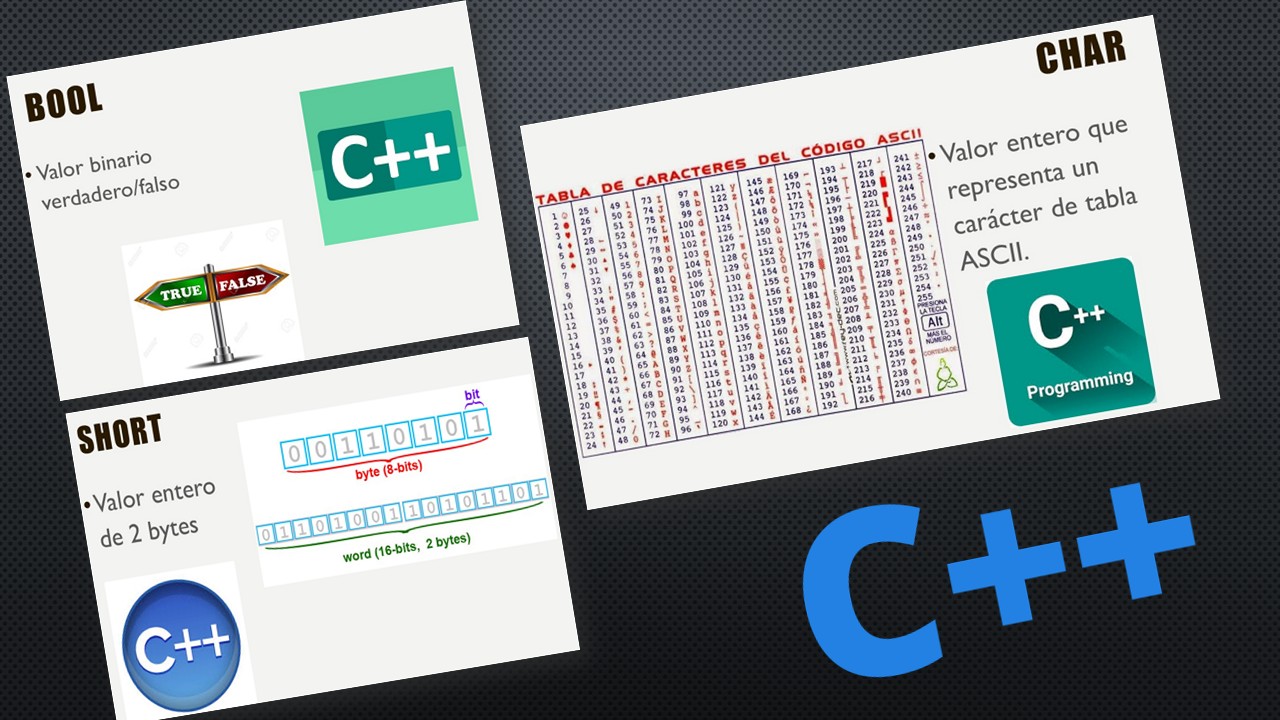 TIPOS DE DATOS EN C++