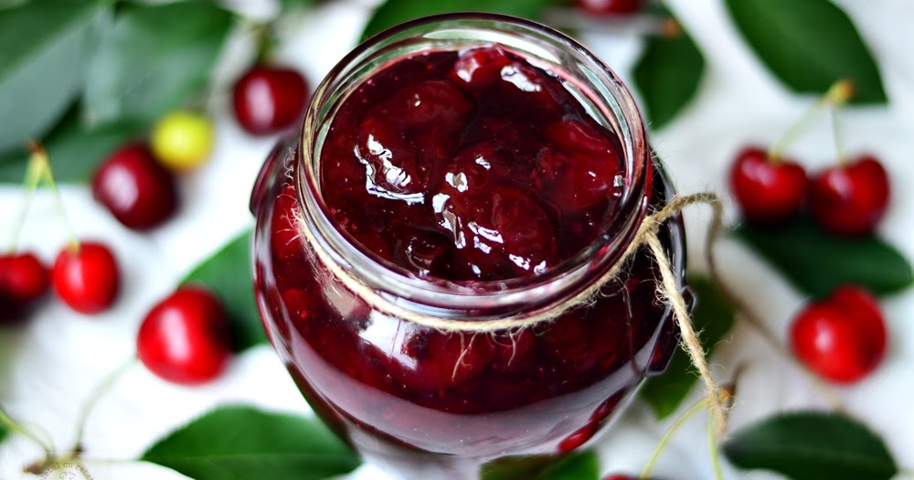 Dulceata de cirese cu rom - CAIETUL CU RETETE