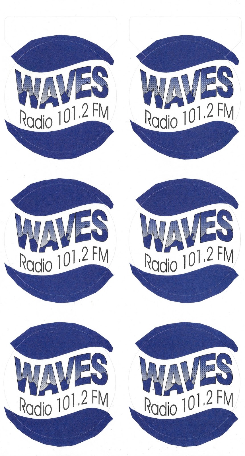 Radio Sticker of the Day: Waves Radio