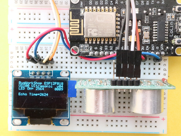 BugWorkShop - 甲蟲工作室: DIY - ESP8266：ESP-12F US-100 超聲波測距模組程式（一百）