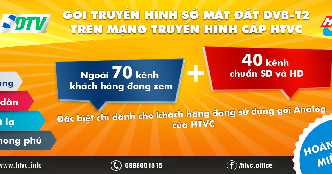 HTVC Quận 3 - Tổng đài lắp Truyền hình cáp HTVC | HTVC Online
