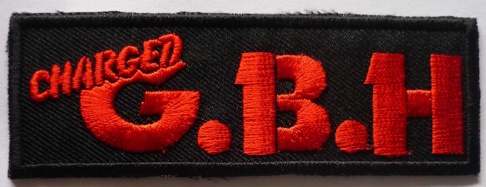 Black Seeds Records: G.B.H. embroidered patch