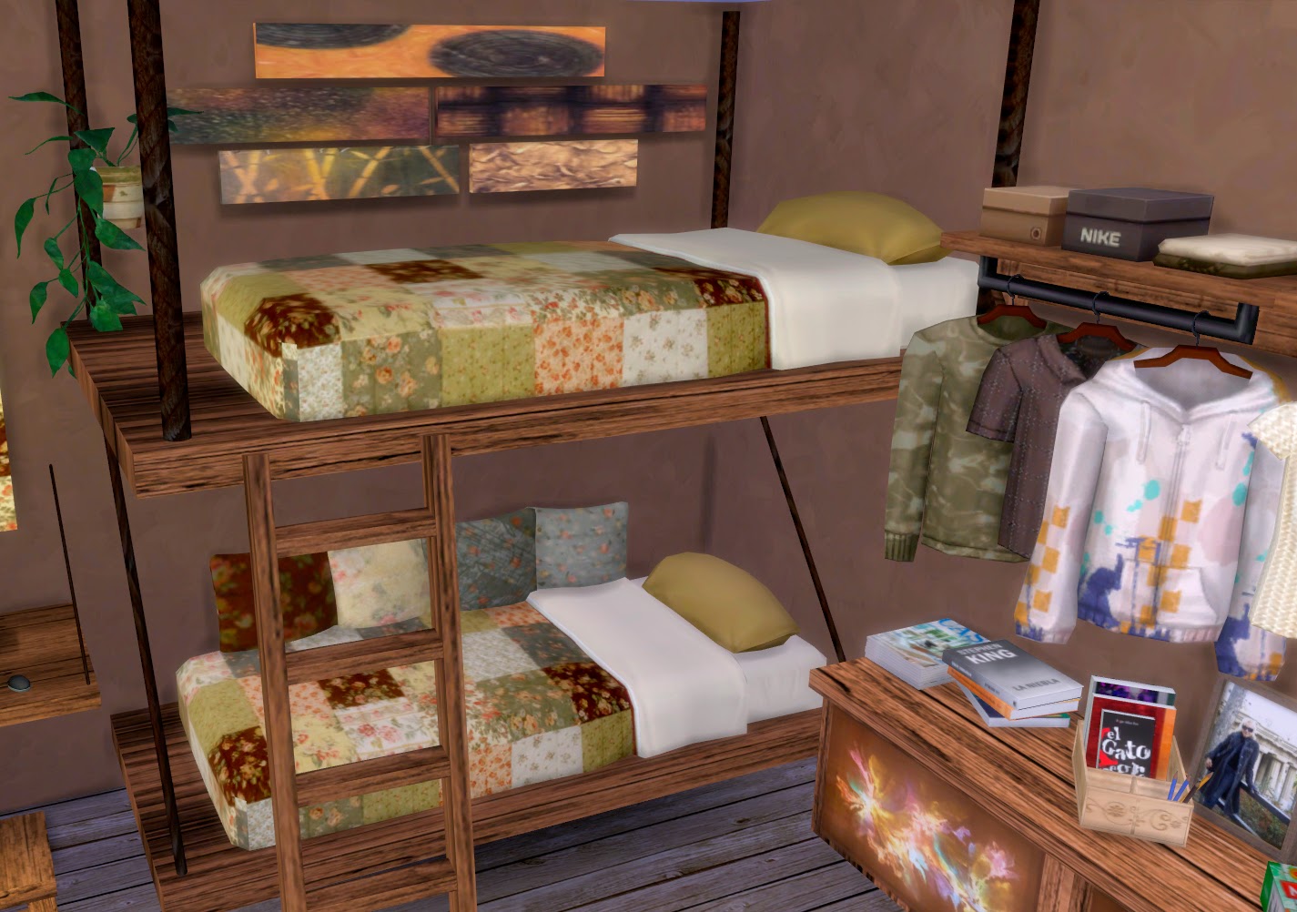 Mallorca Bedroom. Sims 4 Custom Content.