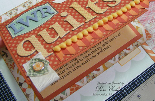 Lisa E Design Blog: LWR Quilts