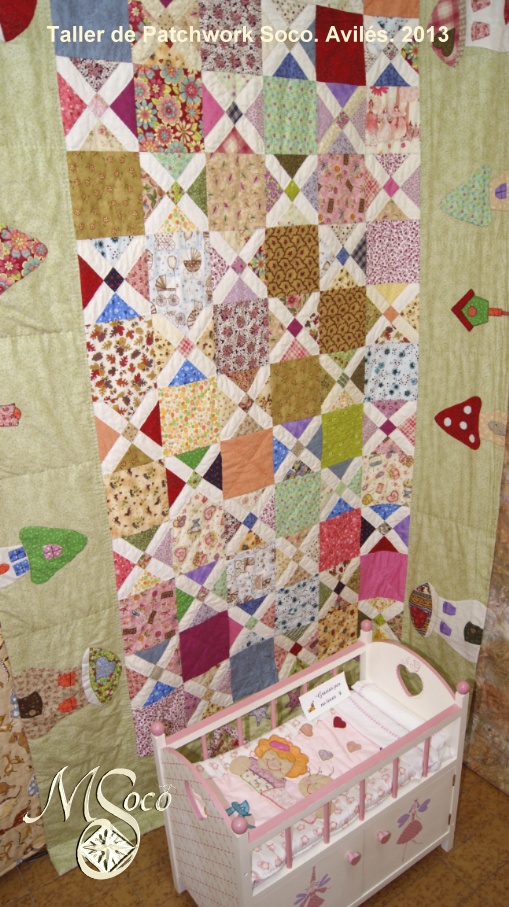 Patchwork Soco: Fotos V Exposición del Taller de Soco: Patchwork A MANO