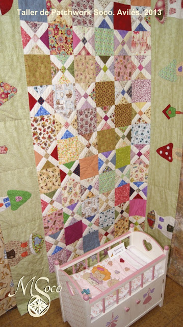 Patchwork Soco: Fotos V Exposición del Taller de Soco: Patchwork A MANO