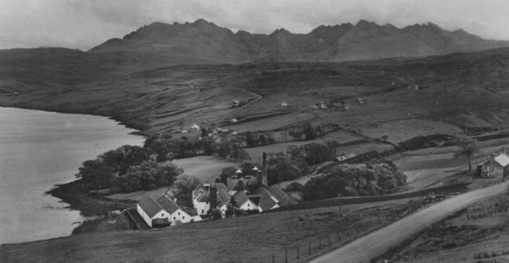 Tour Scotland: Old Photographs Carbost Isle Of Skye Scotland
