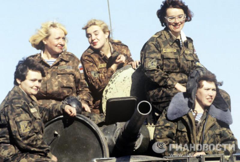 Russian Women Army in Militari Training of War | Women Army