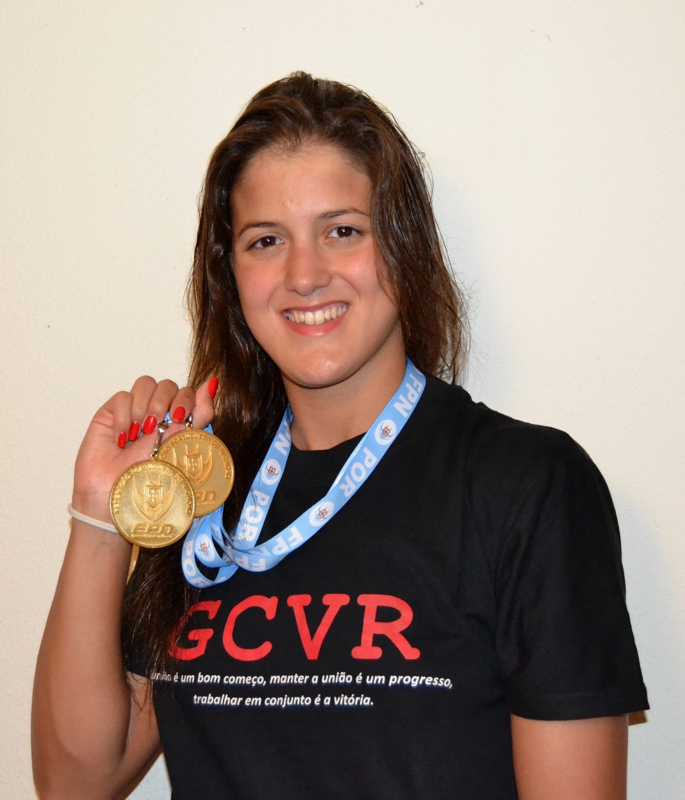 Natação do GCVR: ANA SOFIA LEITE SAGRA-SE BI-CAMPEÃ NACIONAL